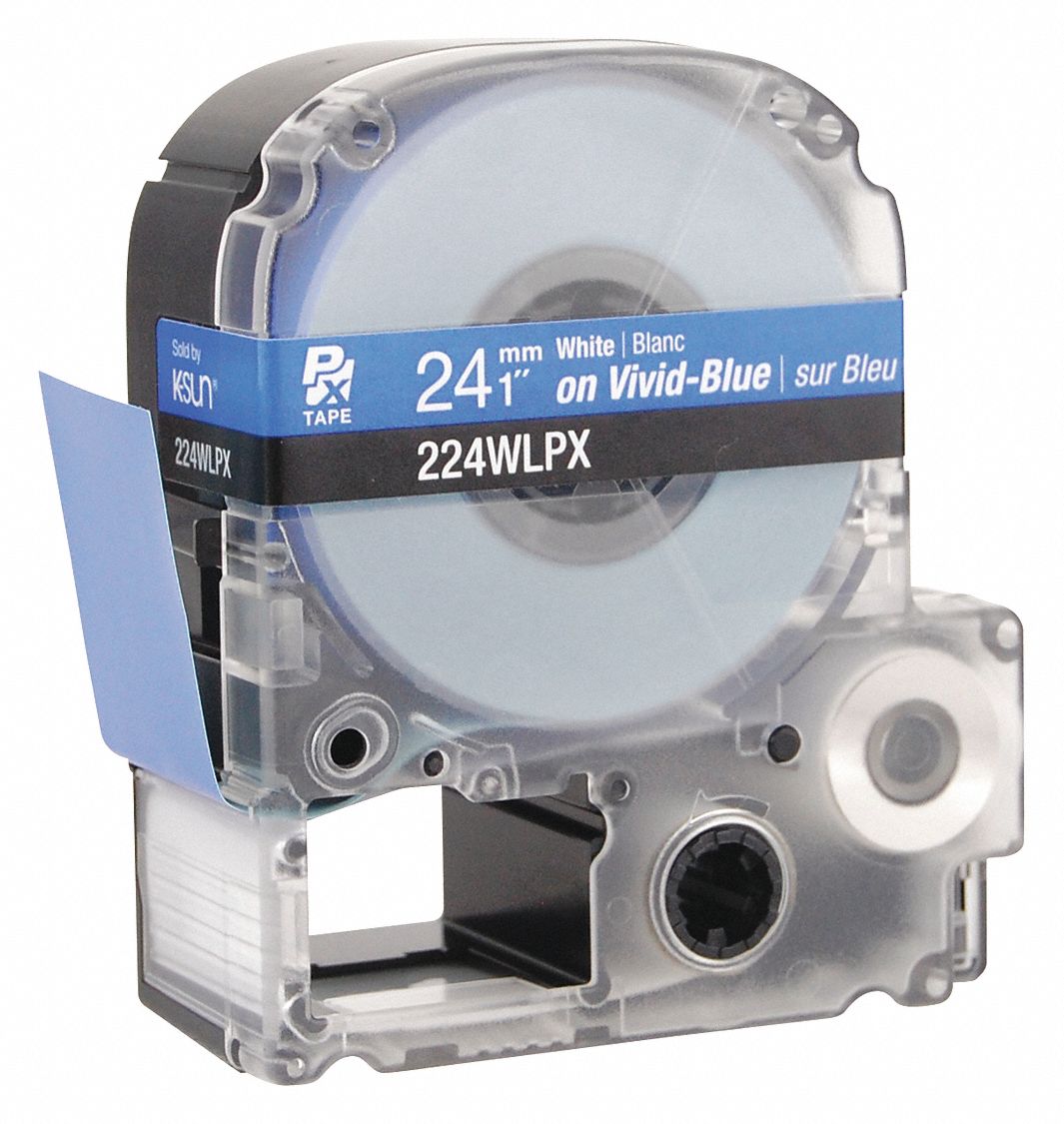 1 in x 30 ft, PET, Combined Label and Ribbon Cartridge - 45WA63|224WLPX ...