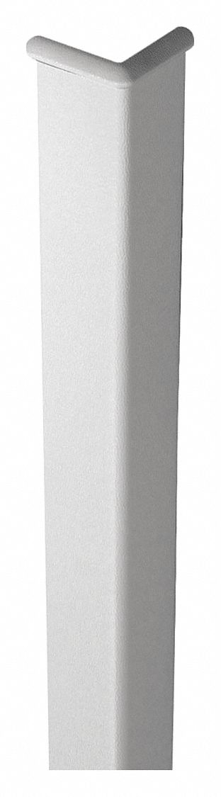 INPRO Corner Guard, Plastic, 48 in Height, 2 in Width, 0.080 in ...