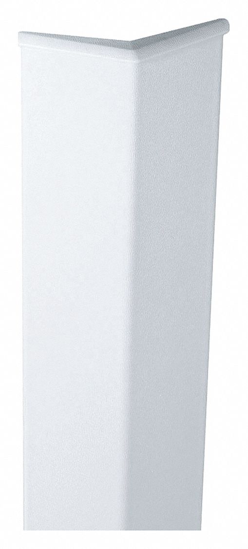 Corner Guard, Plastic, 48 in Height, 3 in Width, 0.080 in Thickness ...