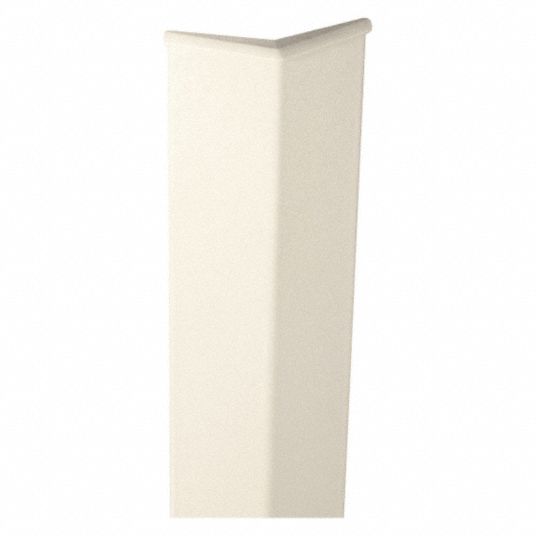 INPRO Corner Guard, Plastic, 48 in Height, 3 in Width, 0.080 in ...
