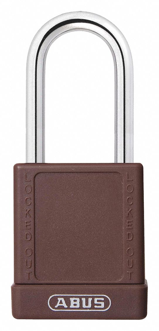 ABUS, Keyed Different, Aluminum, Lockout Padlock - 45WM77|19636 - Grainger