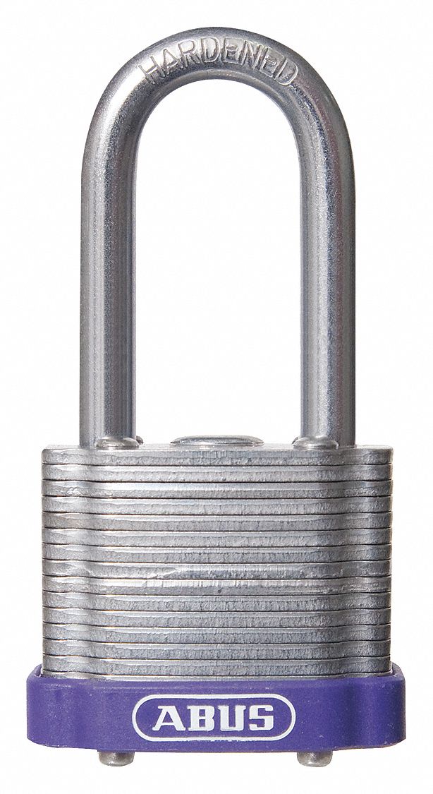 ABUS, Keyed Different, Steel, Keyed Padlock - 45WN89|19357 - Grainger