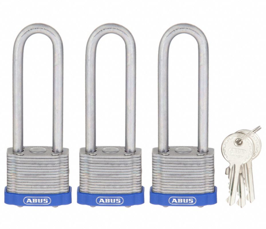 ABUS Candado de Llave Azul llaves Igual - Candados con Mecanismo de Bloqueo - 45WN93 | 19360 ...