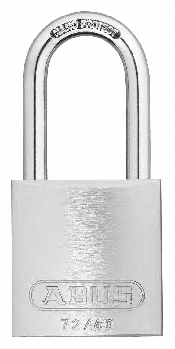 ABUS, Keyed Different, Aluminum, Keyed Padlock - 45WP91|19379 - Grainger