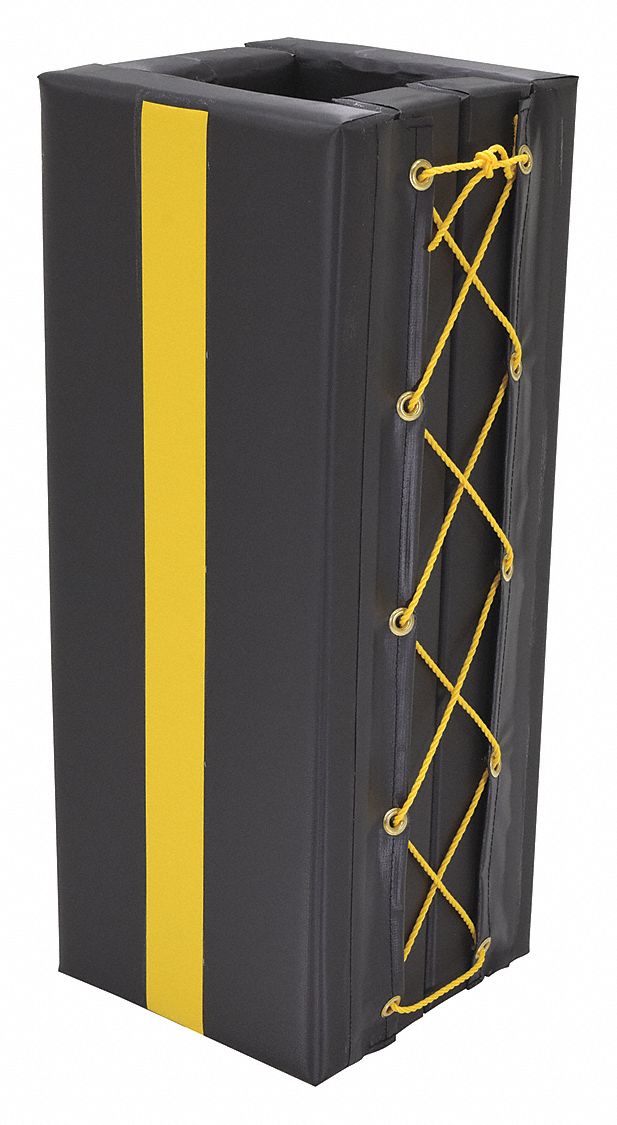 5 in, 5 in, Column Protector - 45XD77|V-PAD-S-35 - Grainger