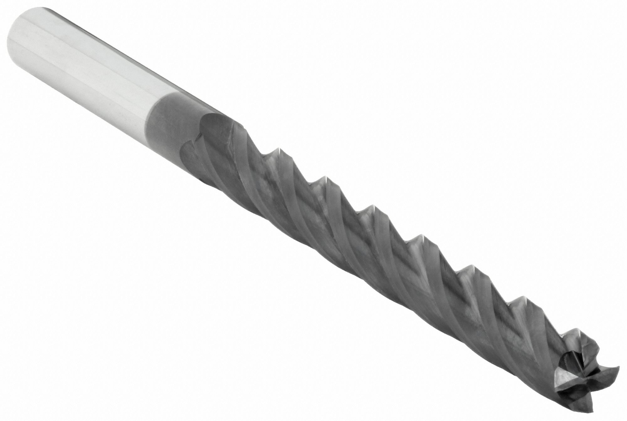 Carbide, AlTiN Coated, Square End Mill - 45XP84|218-001155B - Grainger