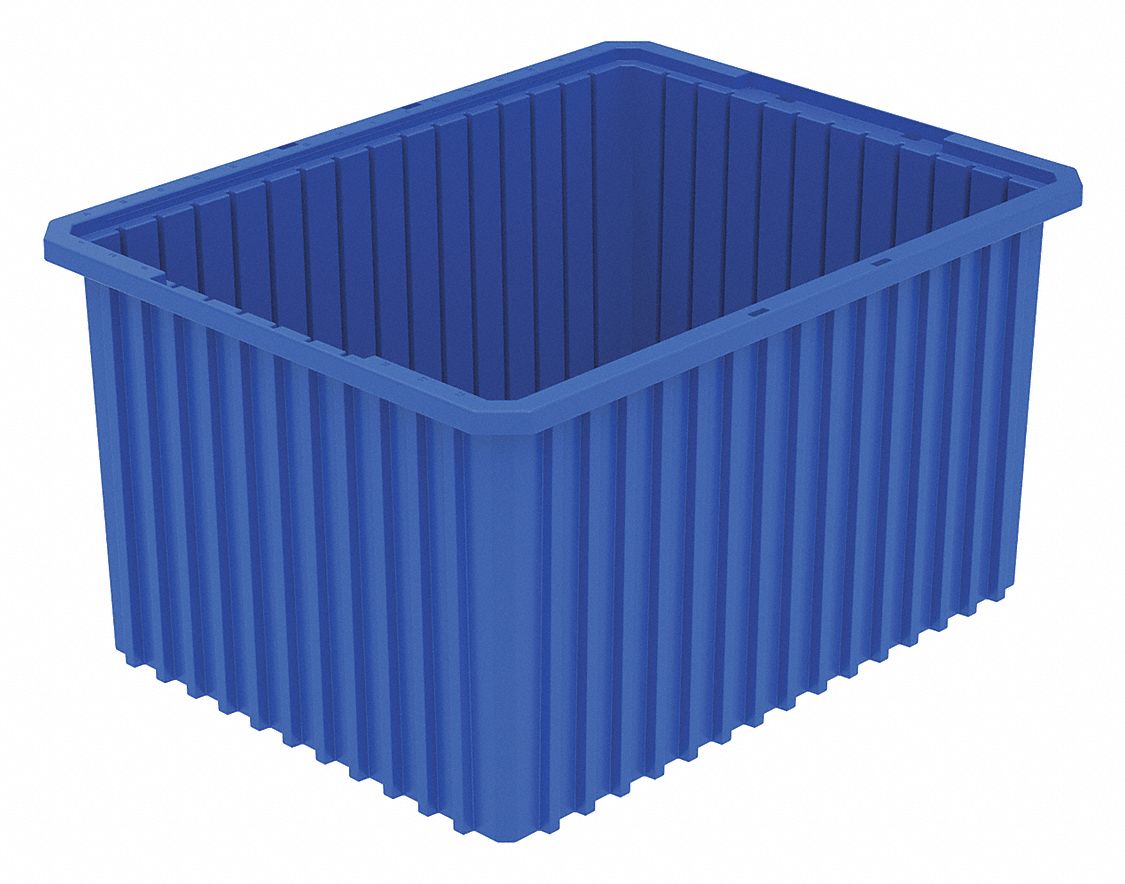 AKRO-MILS Caja Divisora, Azul, Altura Exterior 12", Longitud Exterior ...