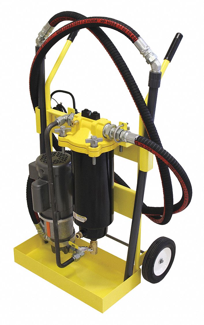 PARKER, 9.6 A Amps, 945521, Diesel Fuel Filter Cart - 45YM85 ...