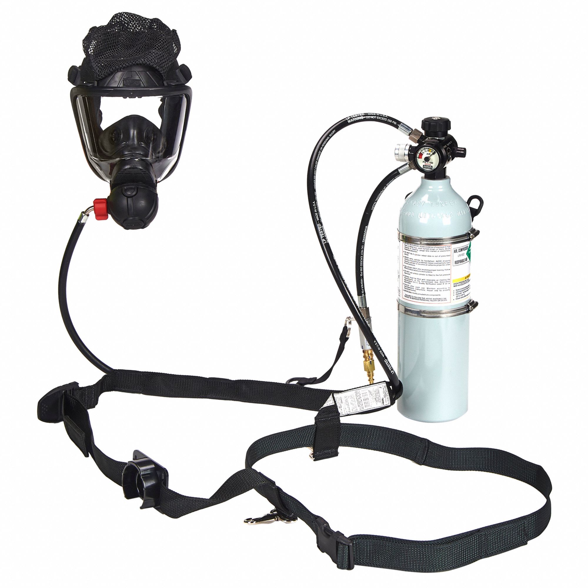 MSA Supplied Air Respirator: Gen Purpose, Hansen, Compressed Air ...