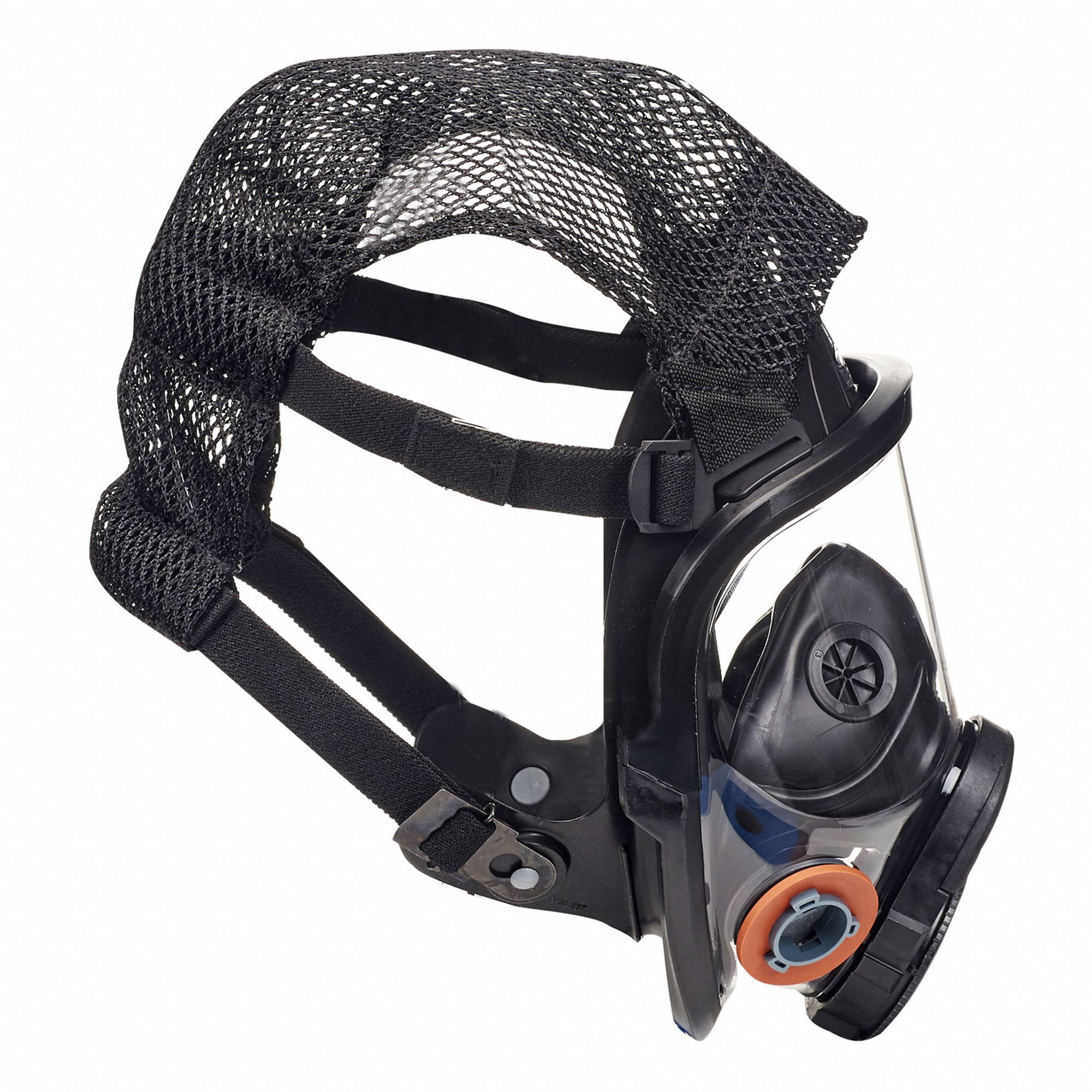MSA Full Face Respirator: Silicone, Bayonet, S Mask Size, Rubber ...