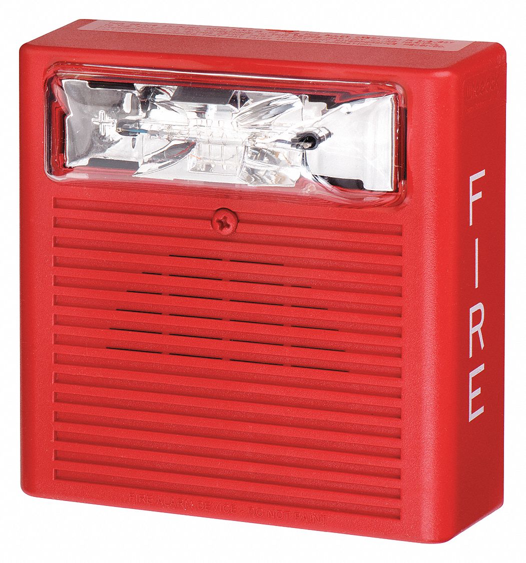 EATON, 24V DC, 6 in Overall Wd, Horn Strobe - 45YU28|CN125716 - Grainger