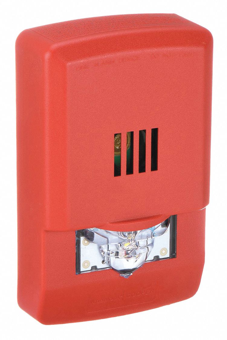 EATON, 24V DC, 4 17/32 in Overall Ht, Horn Strobe - 45YU59|ELHSR-N ...