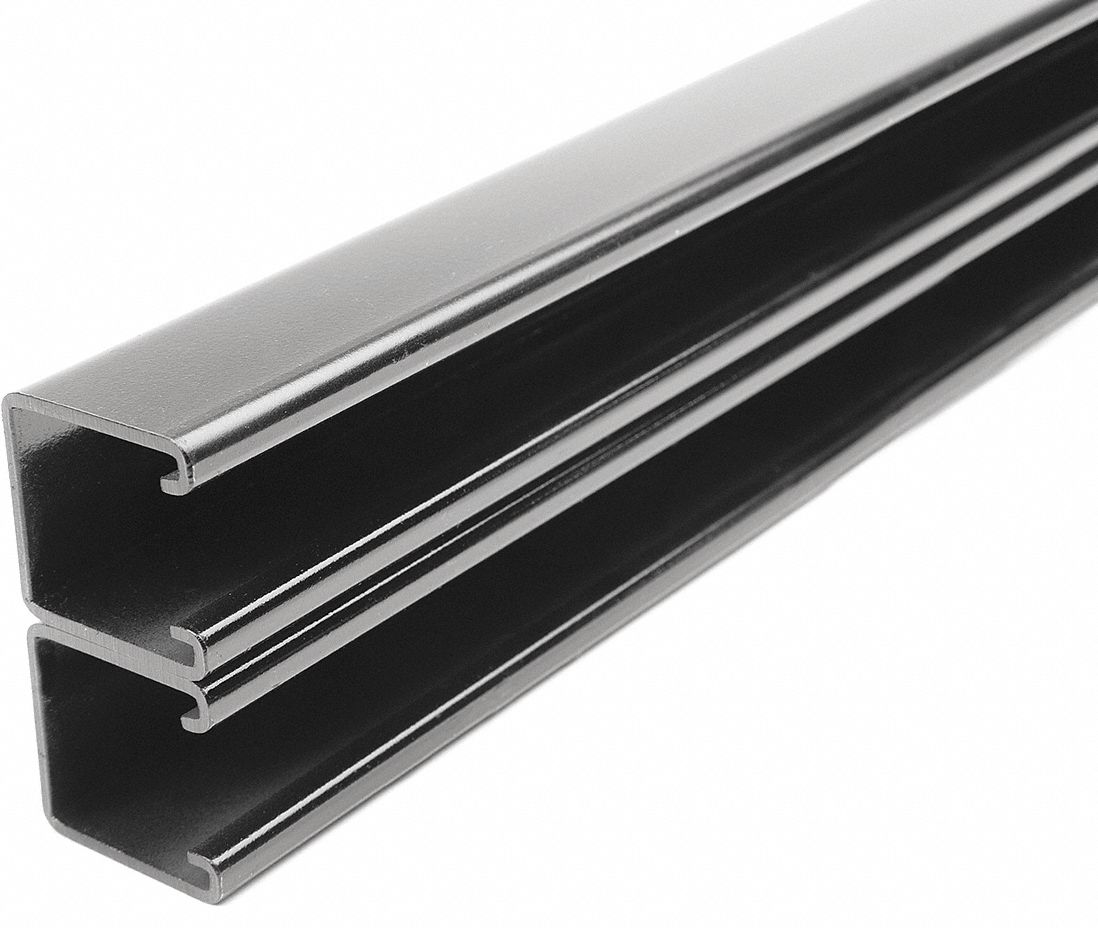 Steel, Painted, Strut Channel, Side-to-Side - 45YX36|FS-202 FBK 120.00 ...