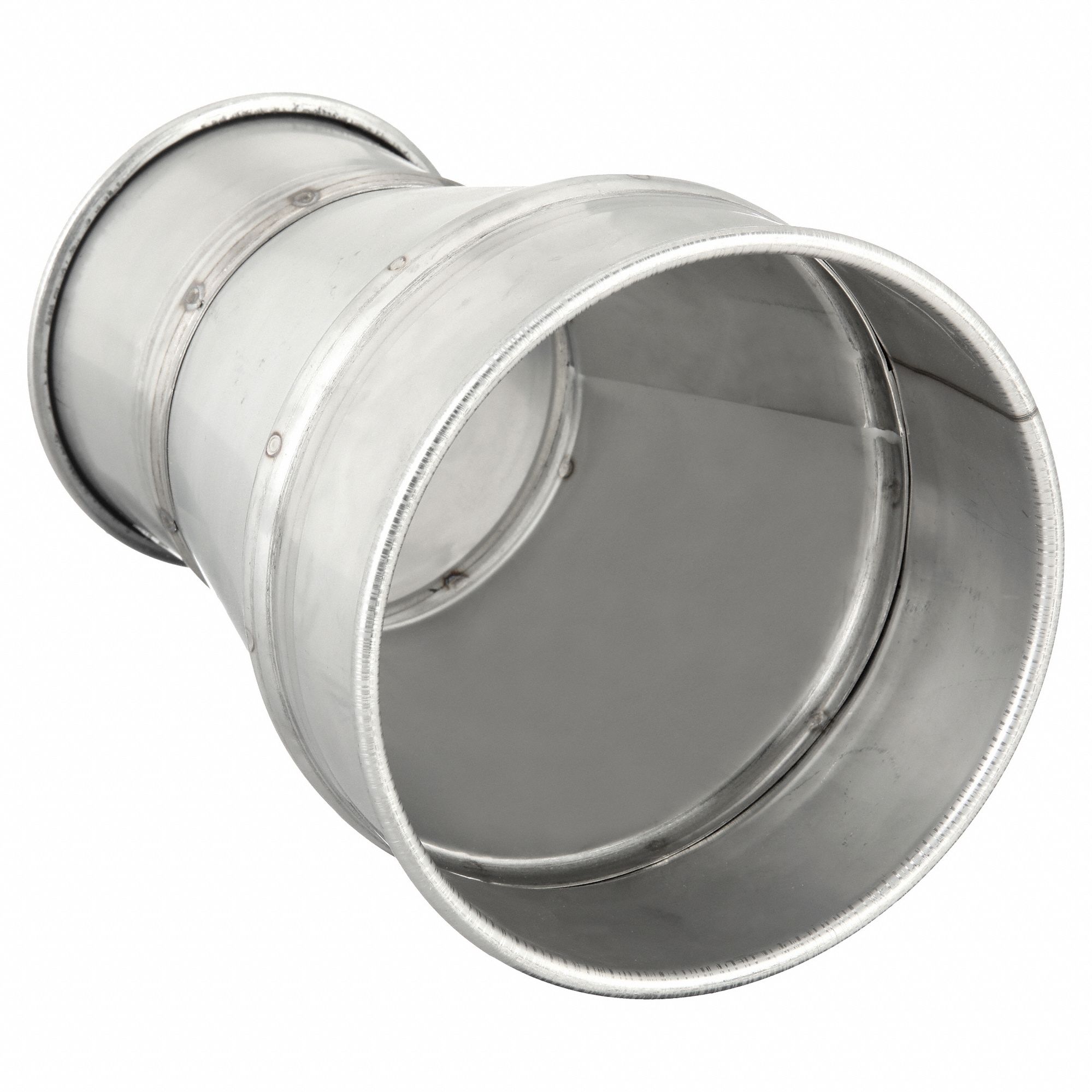 Stainless Steel, For 4 in_6 in Duct Dia, Duct Reducer - 45ZC84 ...