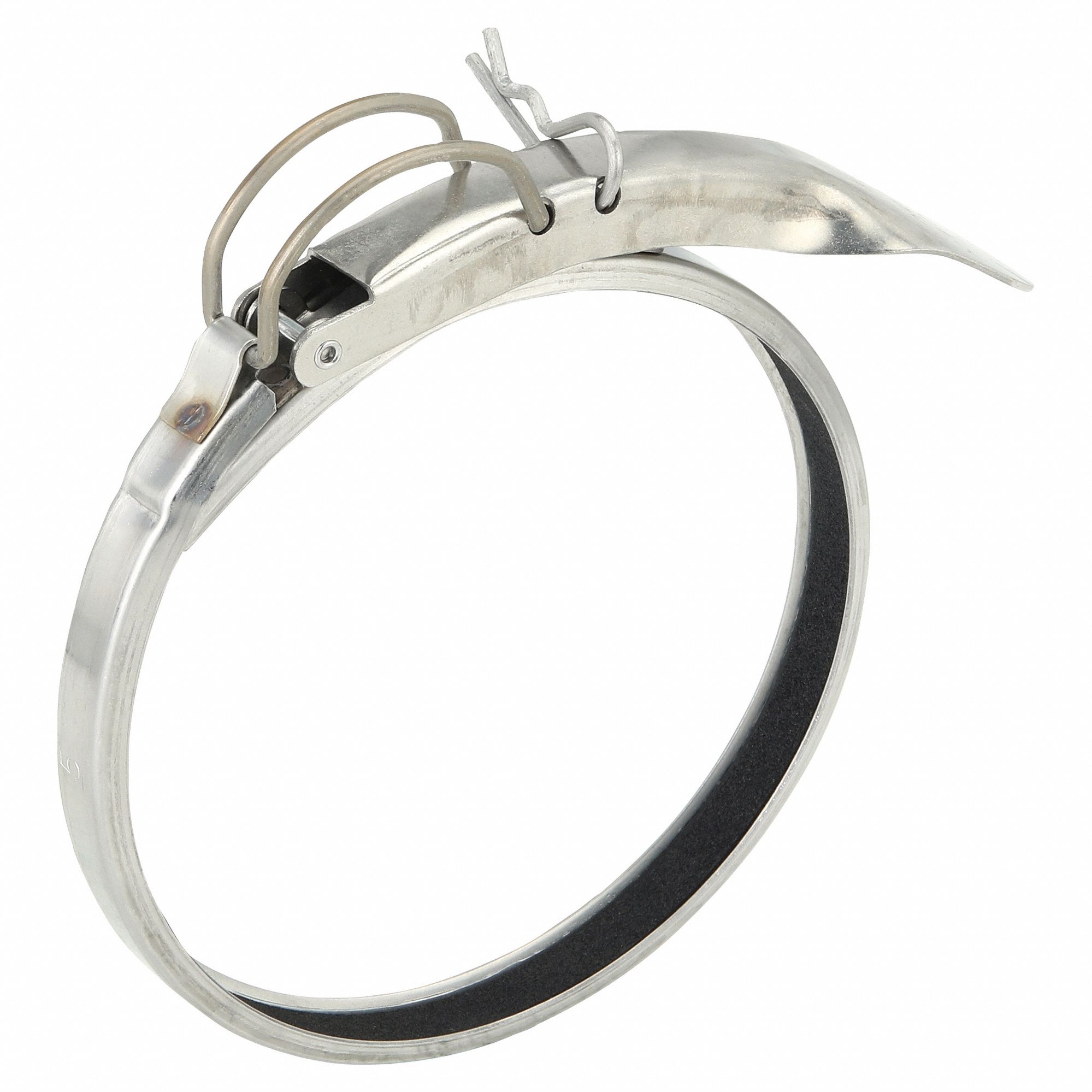 Stainless Steel, For 5 in Duct Dia, Duct Clamp - 45ZD66|8010005624 ...