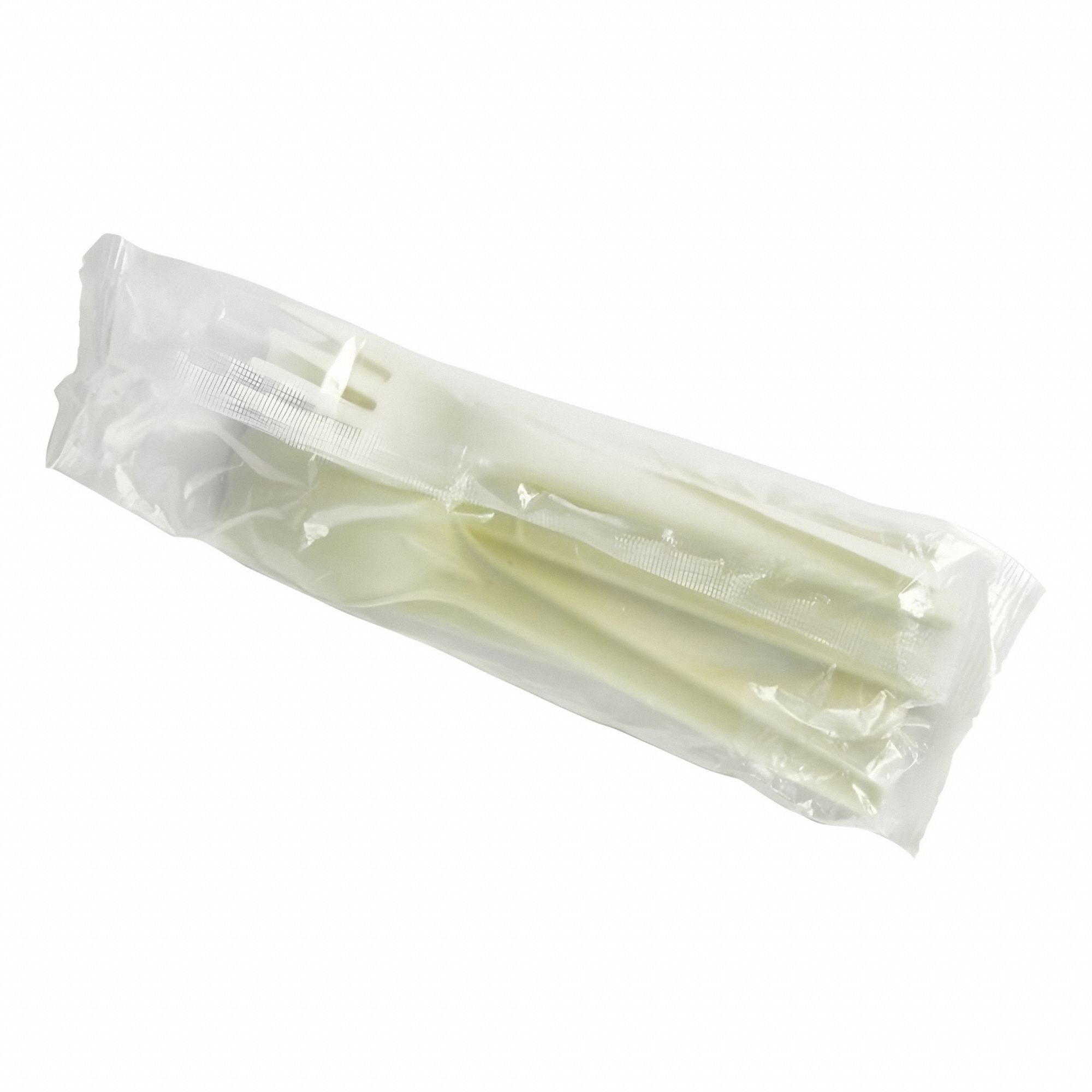 NOVOLEX, White, Plastic, Disposable Cutlery Set - 402ZN1|VW-KFSWN ...