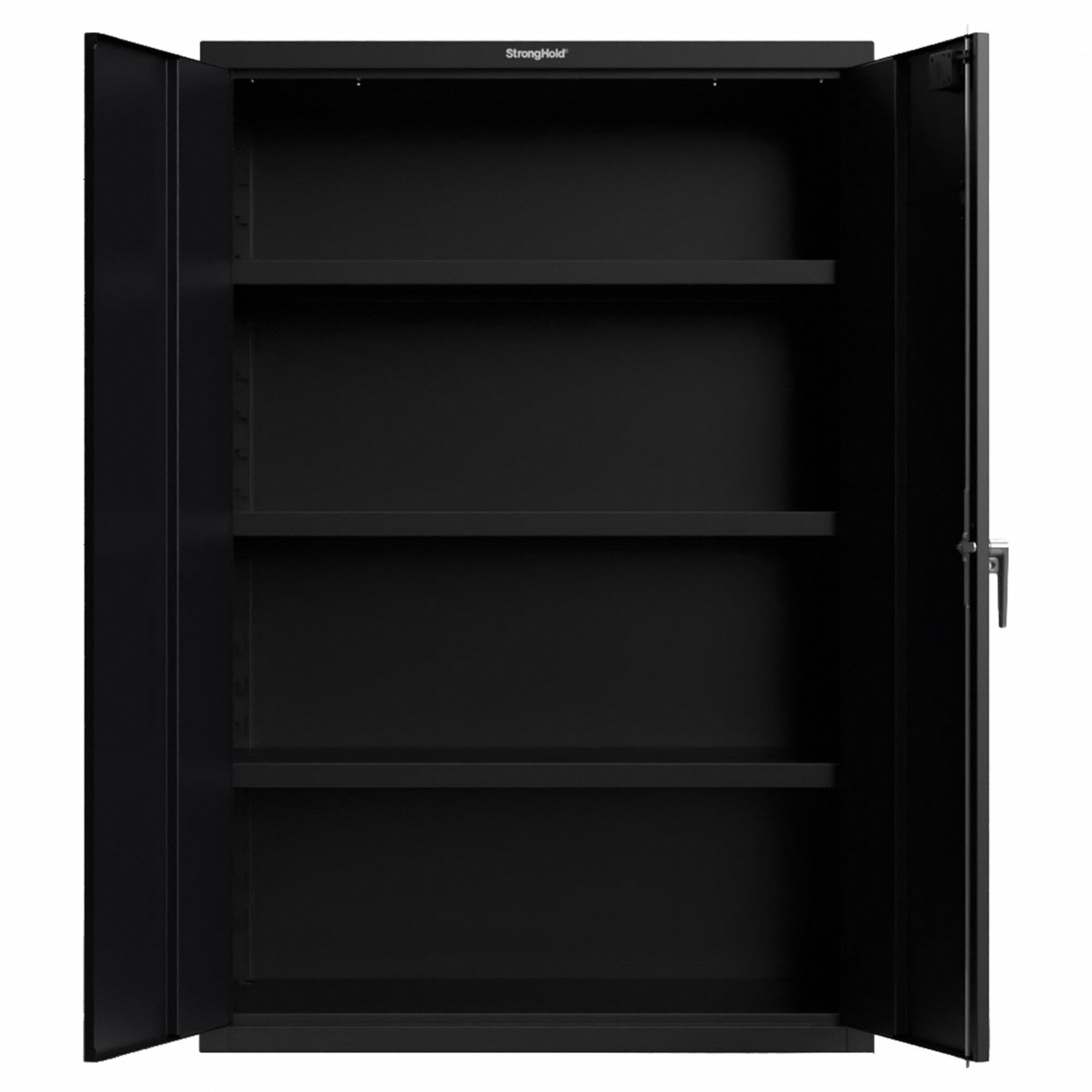 STRONG HOLD, 48 in x 24 in x 72 in, Swing Handle & Electronic Lock ...