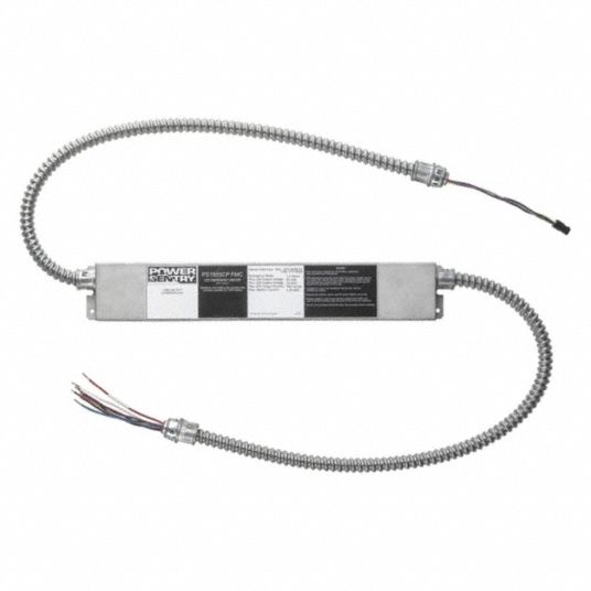 POWER SENTRY, 15 W Max. Bulb Watts, 120 to 277V AC, LED Emergency ...