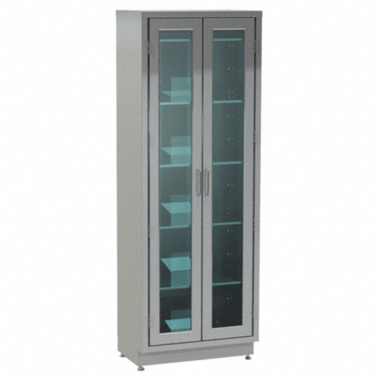 LAKESIDE, 30 in x 18 in x 84 in, 0 Drawers, Supply Cabinet - 460K32 ...