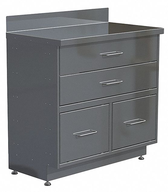 LAKESIDE, 36 in x 20 in x 40 in, 4 Drawers, Supply Cabinet - 460K47 ...