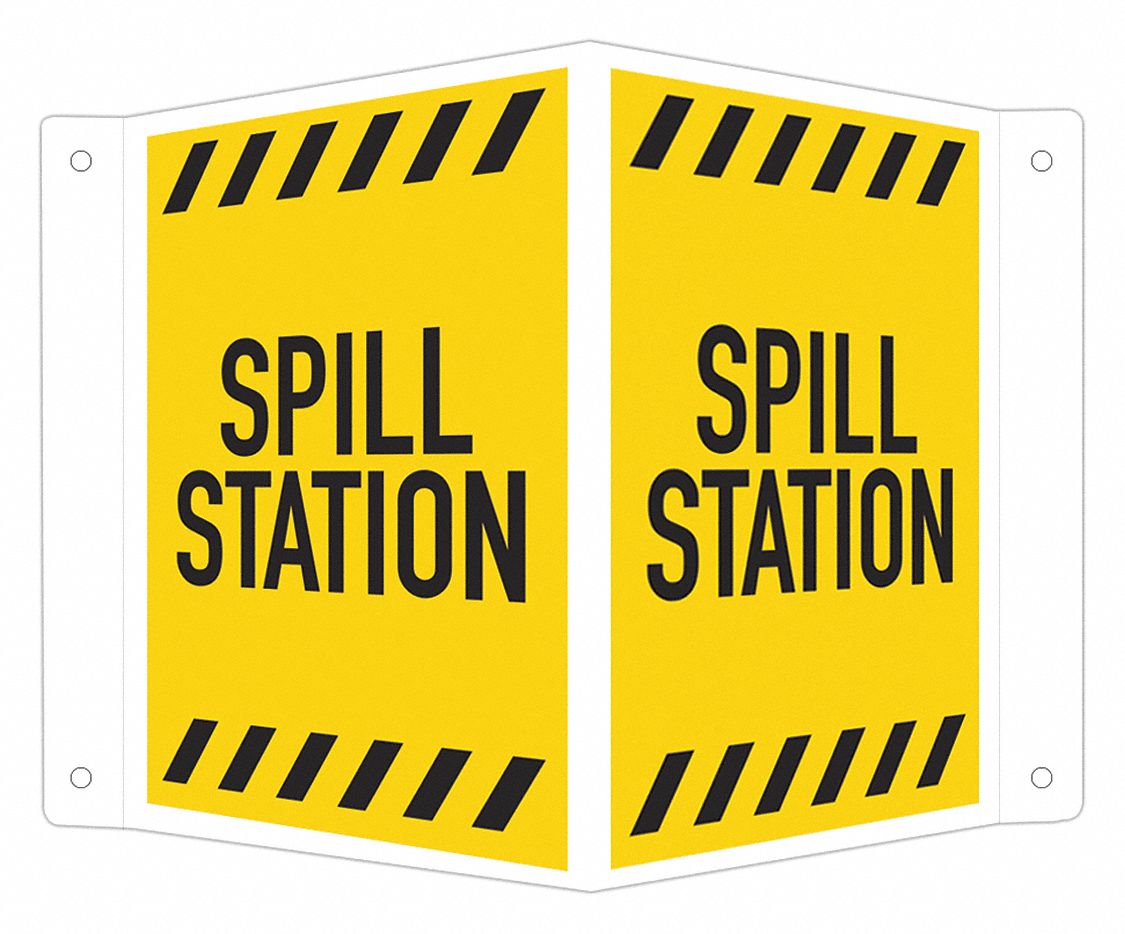 Aluminum, Mounting Holes Sign Mounting, Safety Sign - 460L65|LCVB-0032 ...