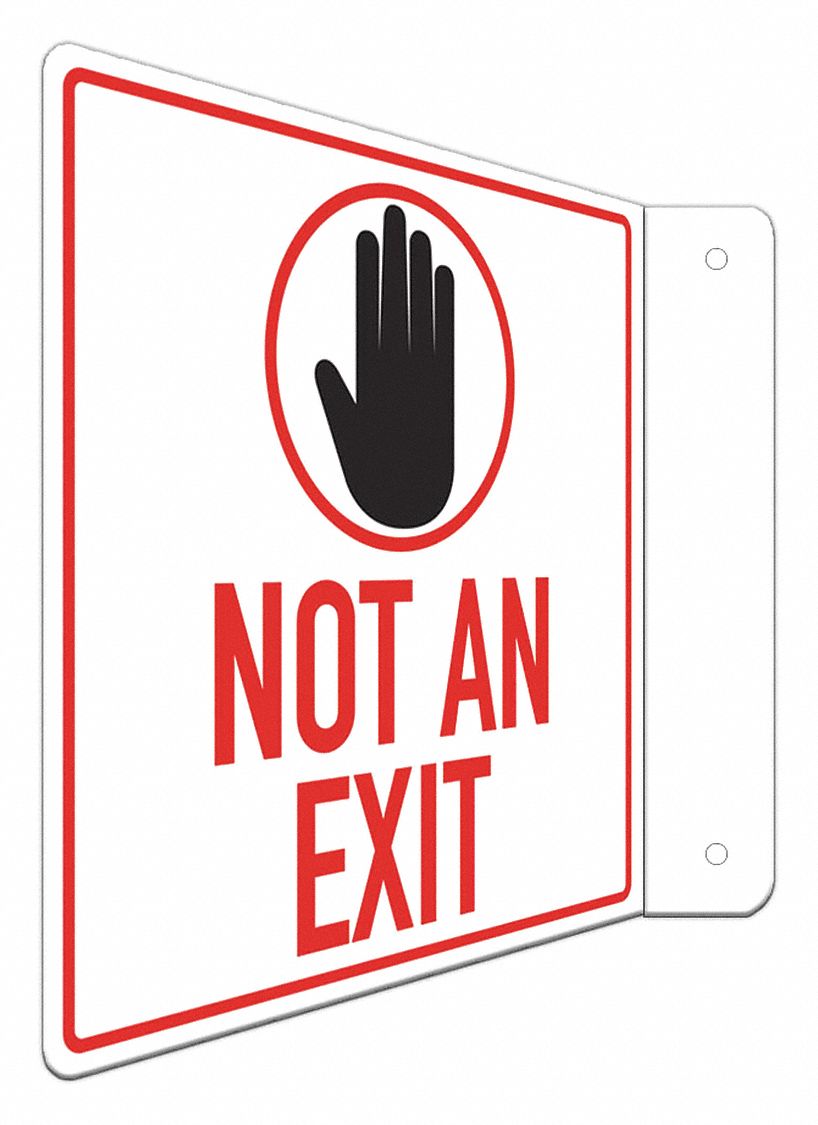 Aluminum, Mounting Holes Sign Mounting, Safety Sign - 460N11|LCFL-0020 ...