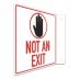 No Exit & No Entry Signs - Grainger Industrial Supply