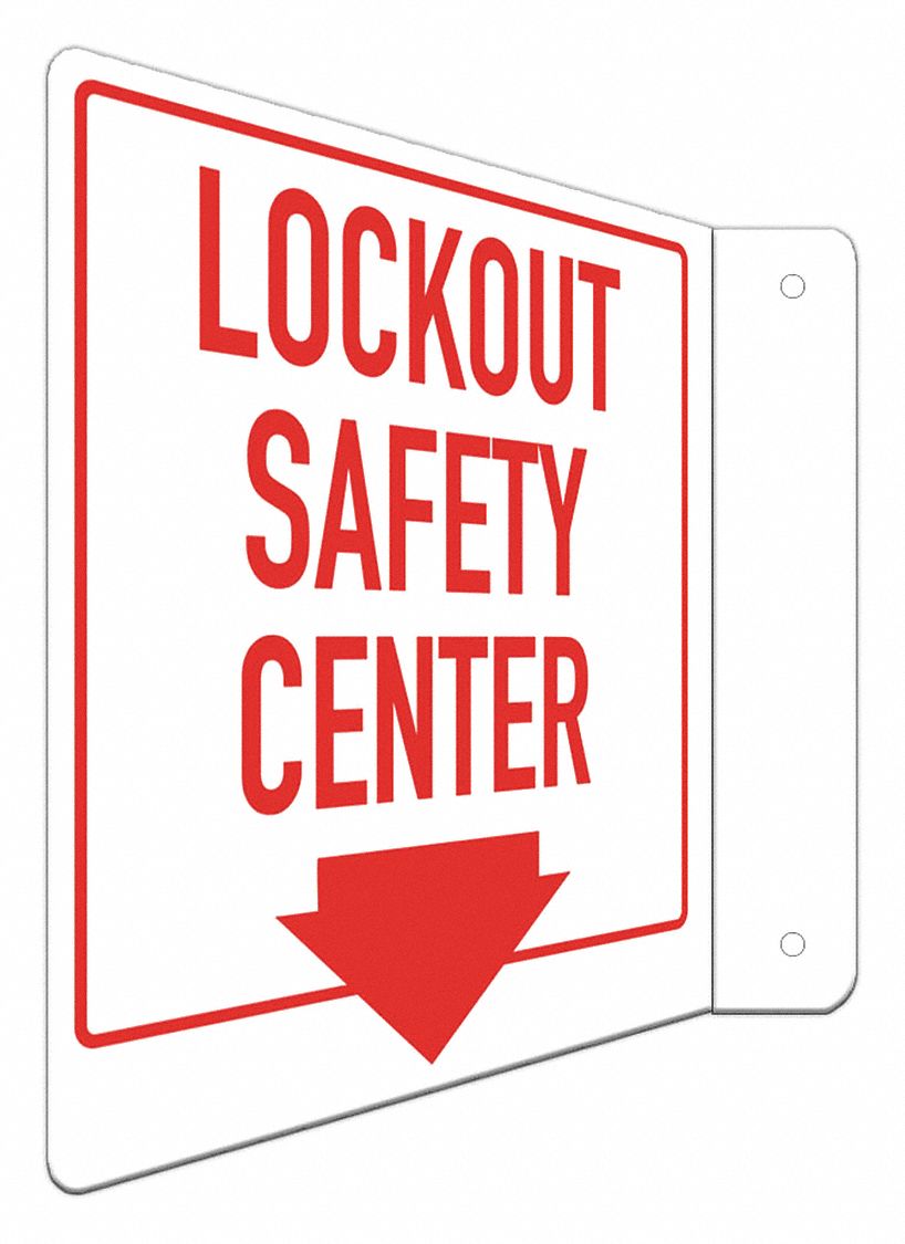 Aluminum, Mounting Holes Sign Mounting, Safety Sign - 460M75|LCFL-0031 ...