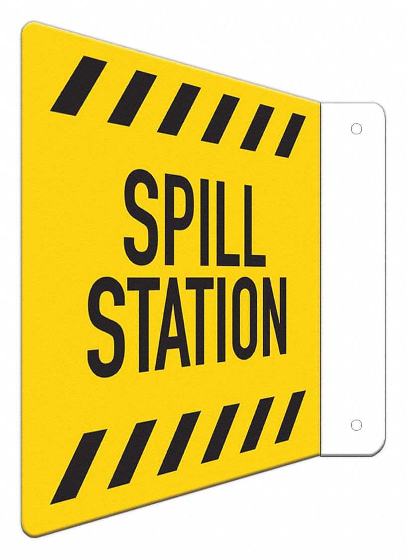 Aluminum, Mounting Holes Sign Mounting, Safety Sign - 460N23|LCFL-0033 ...