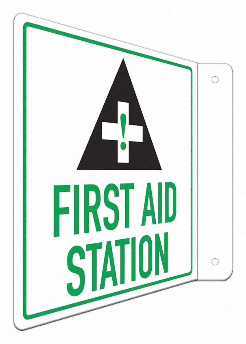 Aluminum, Mounting Holes Sign Mounting, Safety Sign - 460M91|LCFL-0012 ...