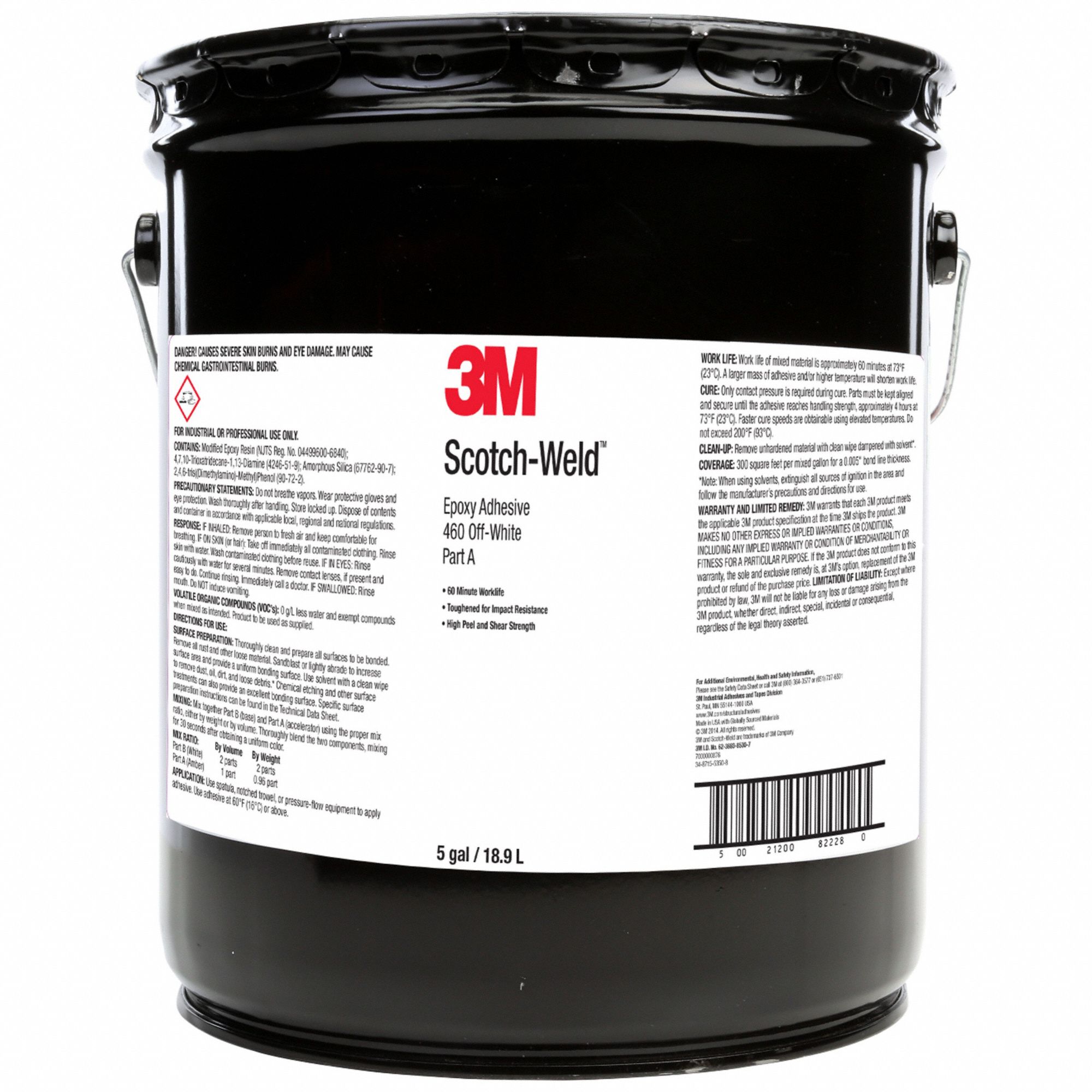 3M, 460, Ambient Cured, Epoxy Adhesive - 794HJ3|460 - Grainger