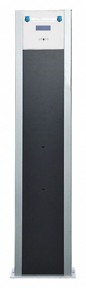 METAL DEFENDER, 10 Zones, 78 1/2 in x 15 1/2 in x 4 3/4 in, Walk ...