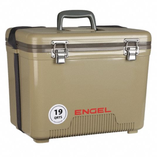 ENGEL, Tan, 30 Cans, Chest Cooler - 460R55|UC19T - Grainger