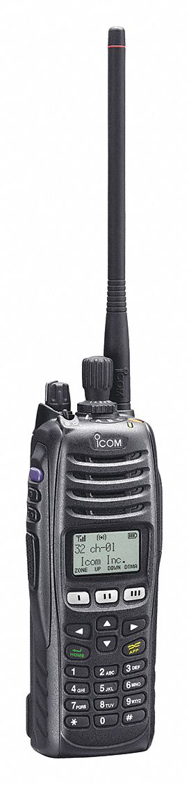 ICOM Handheld Portable Two Way Radio, Icom F9011, 512, VHF, Analog ...