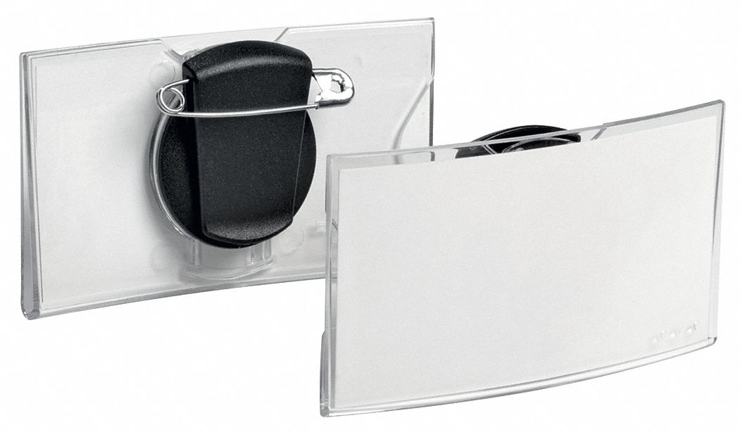 DURABLE, Name Badge, 1 11/16 in Ht, Name Badges - 461N71|812419 - Grainger