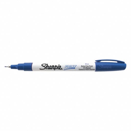 SHARPIE, Fiber Roller Ball, Blue, Paint Marker - 462D38|35528 - Grainger