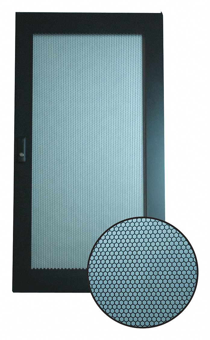 VIDEO MOUNT PRODUCTS, Doors, Black, Perforated Door - 462P80|ERENPD-42 ...