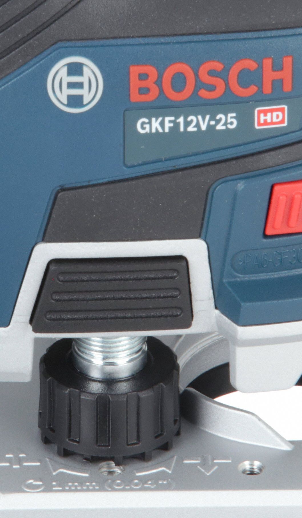 BOSCH Cordless Compact Router: 12V MAX, Bare Tool, Fixed Base, 0.25 hp ...