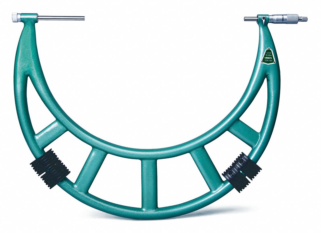 INSIZE, 20 in to 24 in, Mechanical, Mechanical Interchangeable-Anvil ...