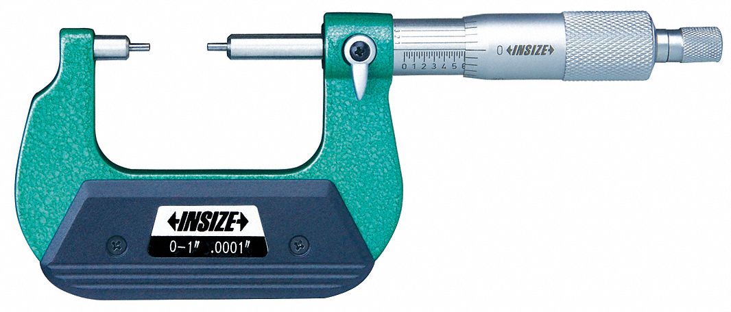 INSIZE, 2in to 3in, Mechanical, Digital Spline Micrometer - 462W31|3233 ...