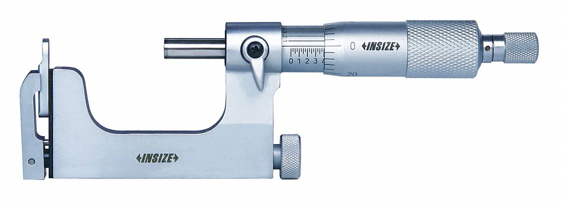 INSIZE, 0 in to 1 in, Mechanical, Mechanical Multi-Anvil Micrometer ...