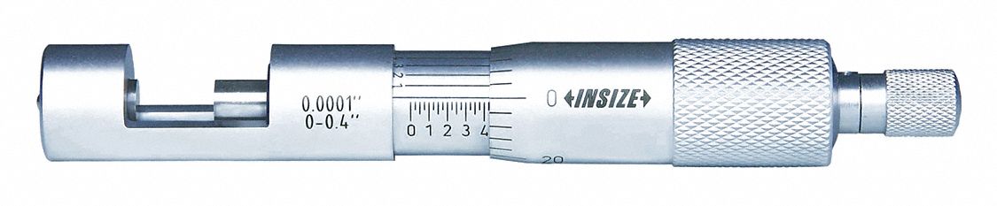 INSIZE Mechanical Wire Micrometer, Operation Type Mechanical, Range 0 ...