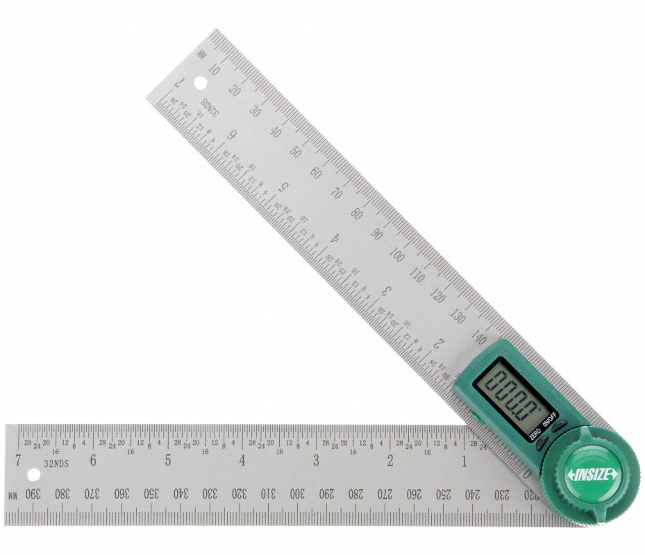 INSIZE Transportador Eléctronico,Digital,8" L - Transportadores ...