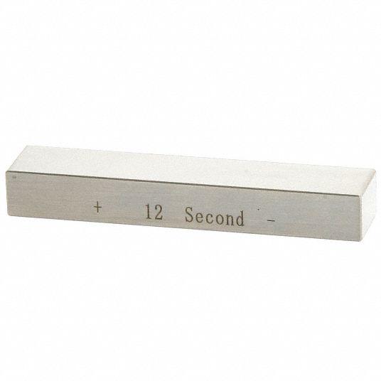 INSIZE, 12 sec Nominal Size, +/- 2 seconds Tolerance, Angle Gage Block ...