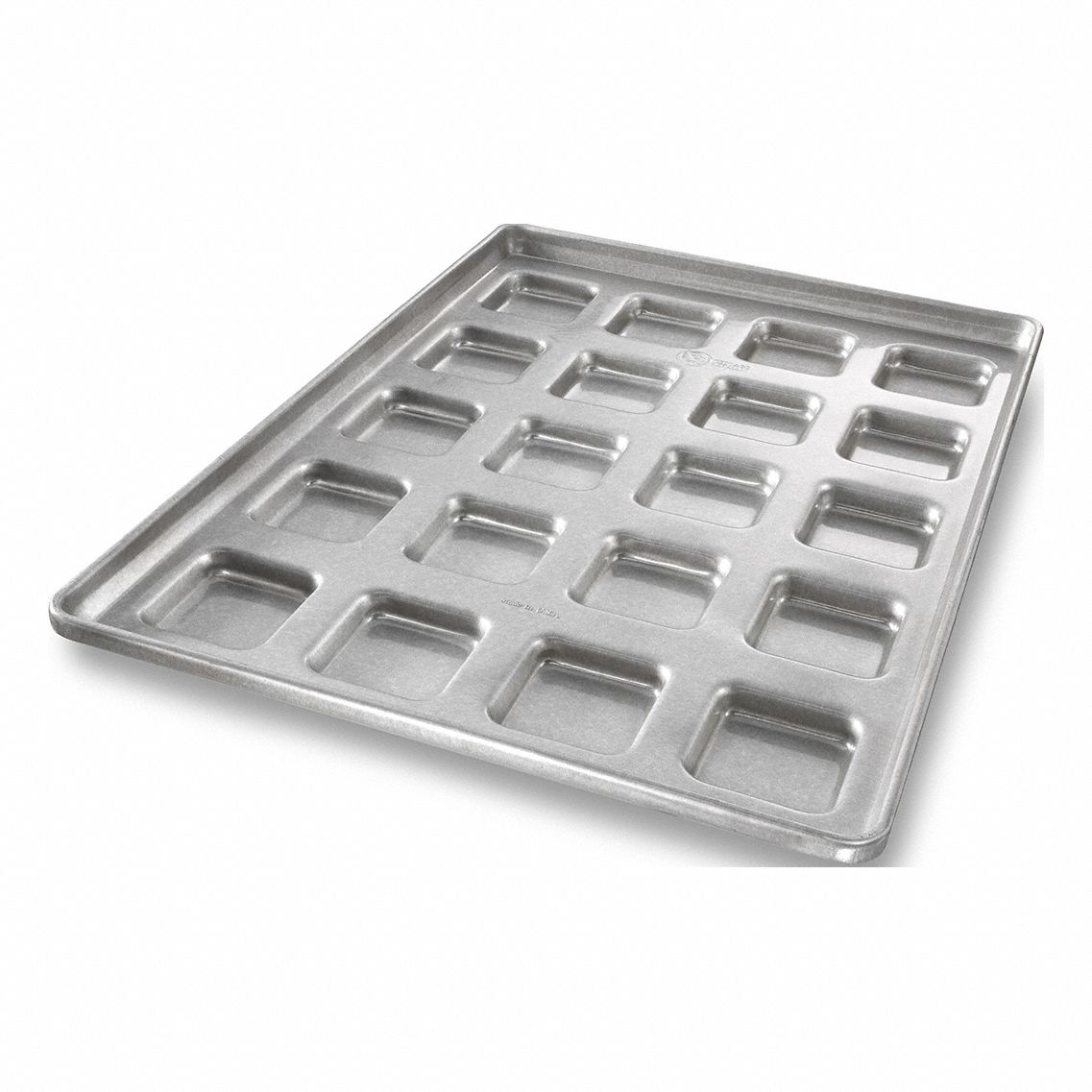 CHICAGO METALLIC, Aluminized Steel, 20 Slots, Ciabatta Roll Pan ...