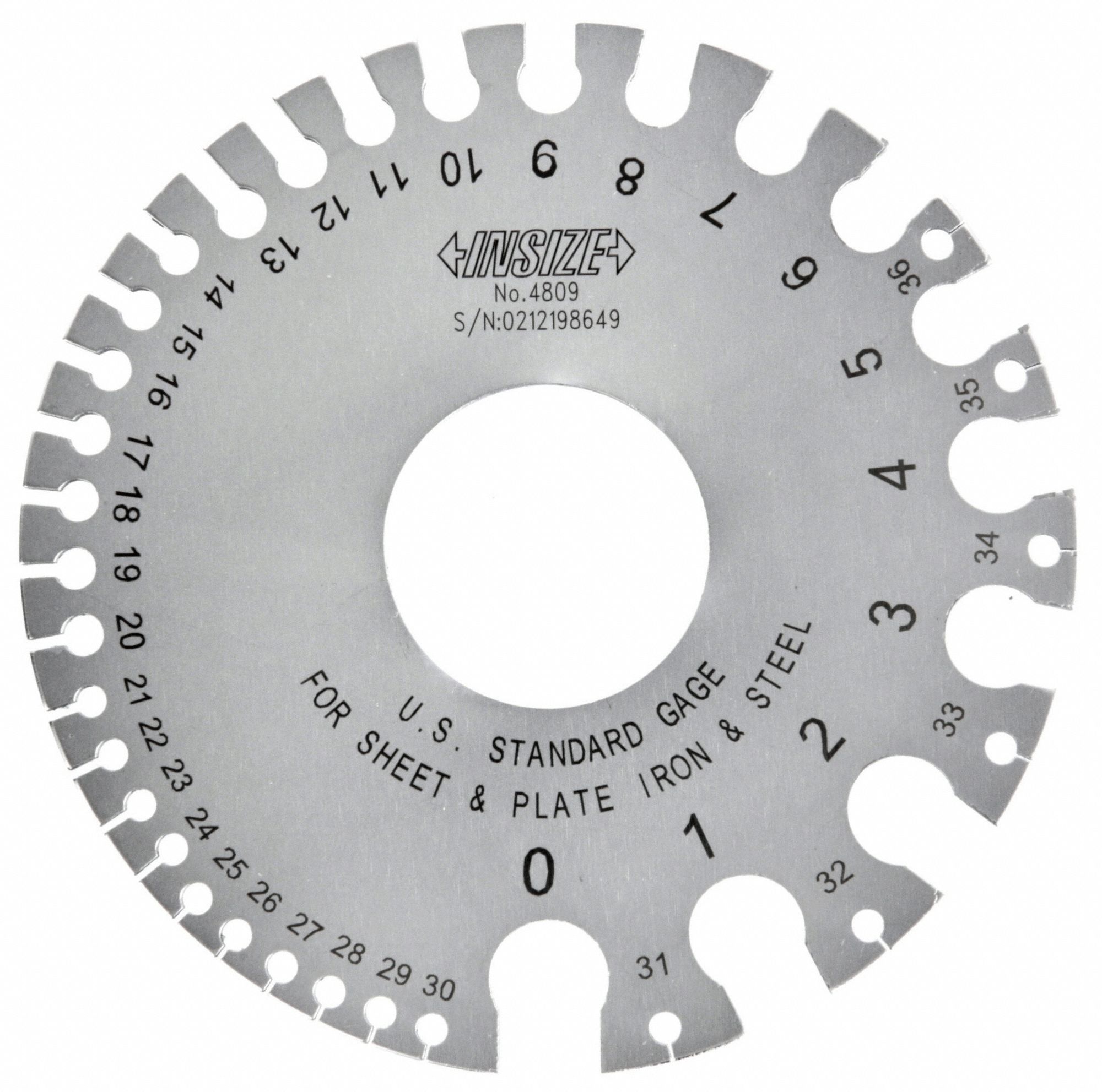 INSIZE, Sheet Metal Thick Gauge, US Sheet Metal, Sheet Metal Thickness ...
