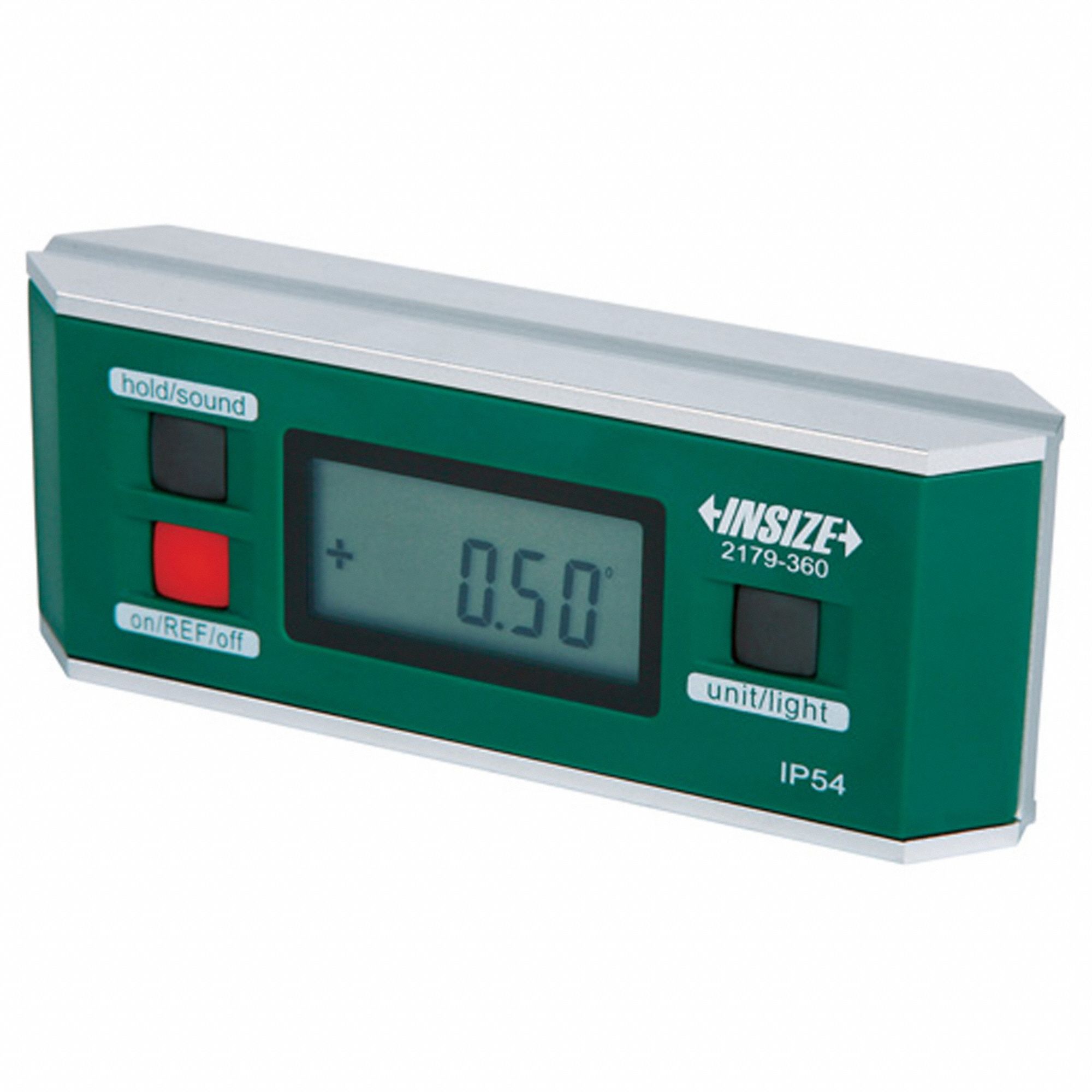 INSIZE, 0°– 360°, Includes Batteries, Electronic Level - 463D98|2179 ...