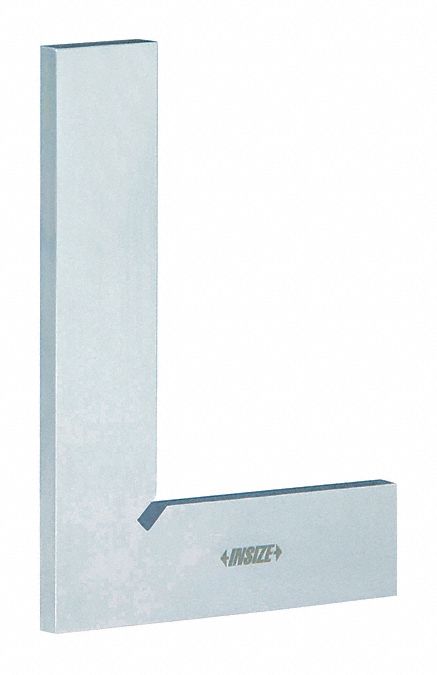 INSIZE, Stainless Steel, Flat Edge Square - 463G86|4791-75 - Grainger