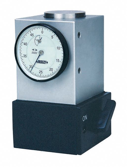 INSIZE, 4 in Ht, Flat Base, Dial Zero-Setter - 463R15|2394-45A - Grainger