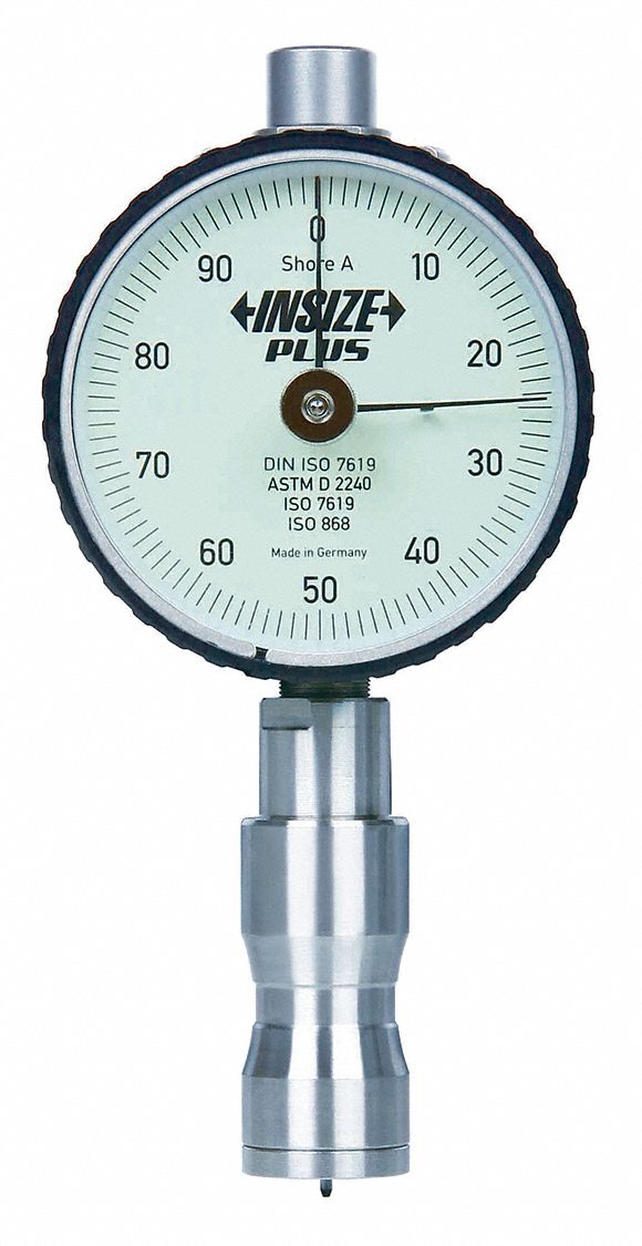 INSIZE, Shore A, 0, Handheld Dial Durometer - 463T31|ISH-S30A - Grainger